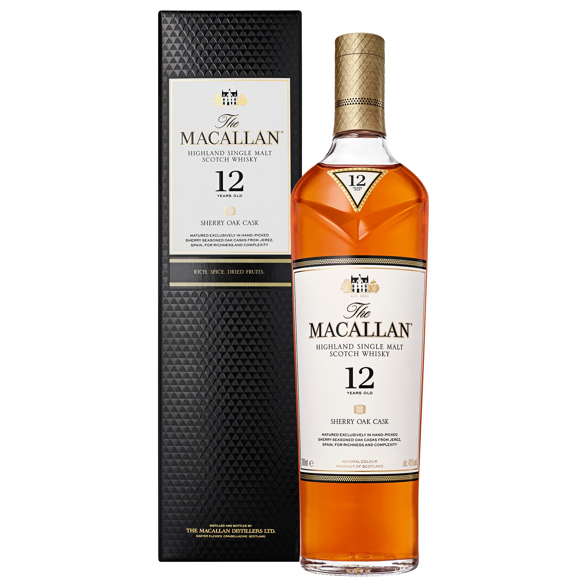 The Macallan 12 Year Old Sherry Oak Cask Liquor Genie