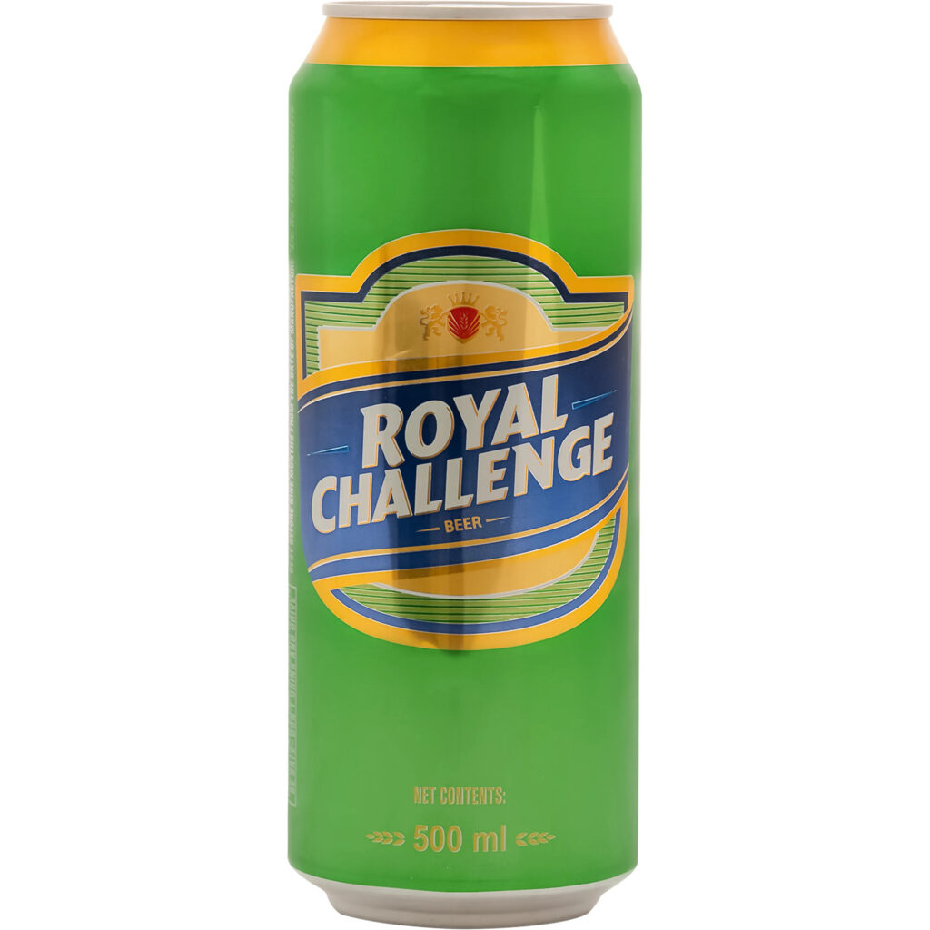 Royal Challenge Mild Beer – 500 ML | LiquorGenie